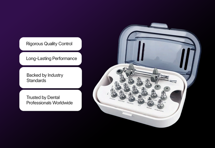 Dental Implant Driver & Prosthetic TorqueBox